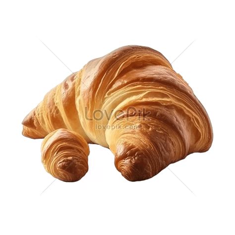 크루아상 베이커리 음식 투명 배경 사진 무료 다운로드 Lovepik