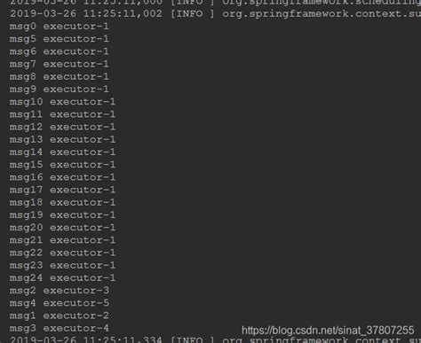 Spring的任务执行器（taskexecutor）和任务调度器（taskscheduler） Csdn博客