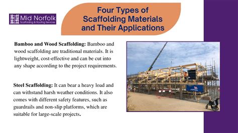Ppt Different Types Of Scaffolding Materials And Their Applications Powerpoint Presentation