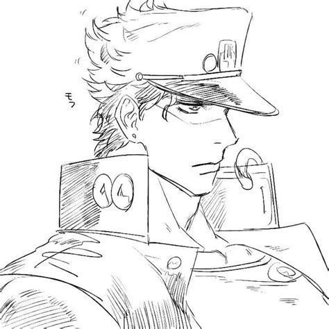 Jojos Bizarre Adventure Printable Coloring Page Free Printable