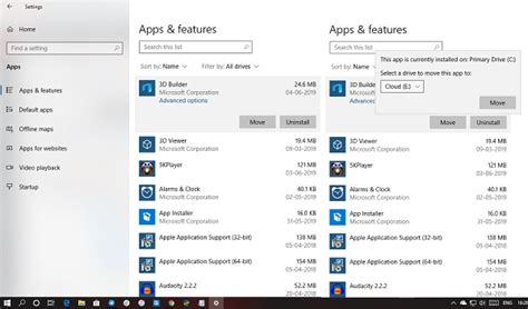 How To Install Move Windows 10 Apps To Different Partition Or Storage