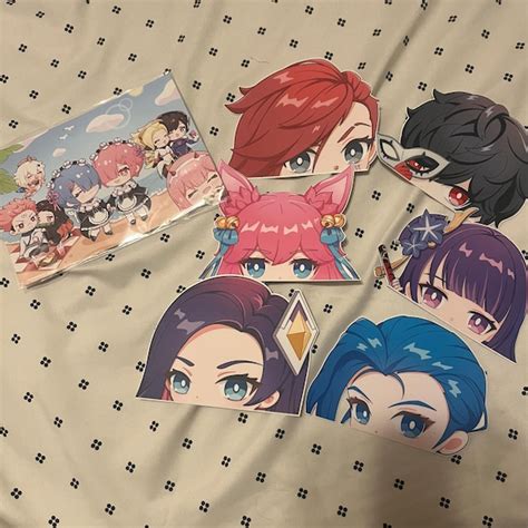 Honkai Robin Peeker Holographic Sticker Honkai Star Rail Sticker Robin