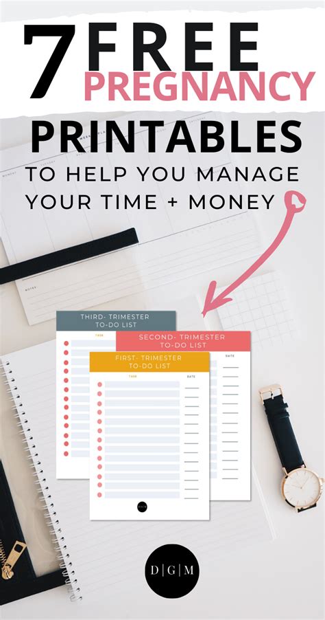 7 Free Printables For A More Organized Pregnancy Pregnancy Printables