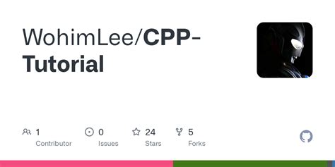 GitHub WohimLee CPP Tutorial