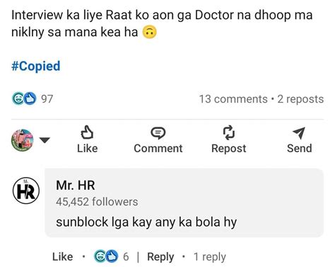 Mohammad Umair Khan On Linkedin Candidates These Dayslol