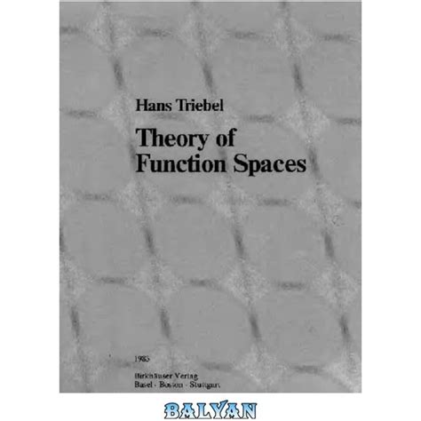 خرید و قیمت دانلود کتاب Theory Of Function Spaces ترب