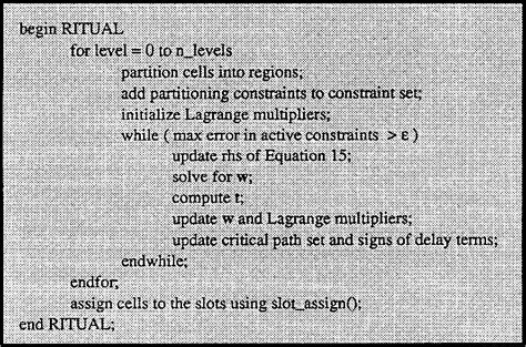 figure 2 from an algorithm for performance driven placement of cell