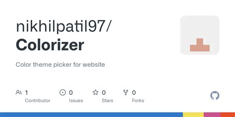 Github Nikhilpatil97colorizer Color Theme Picker For Website
