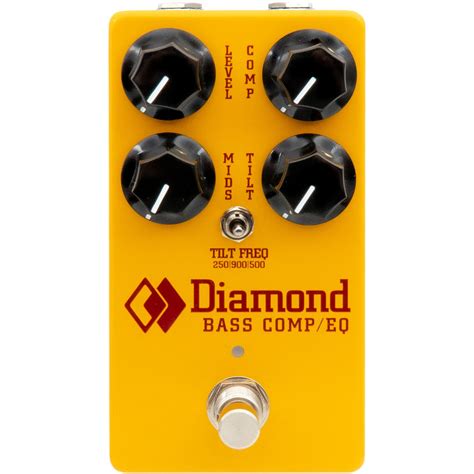 Diamond Pedals Bass Comp Eq Optical Bass Compressor And Tilt Bax Music