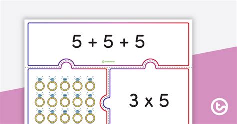 Array Match Up Activity Teaching Resource Teach Starter