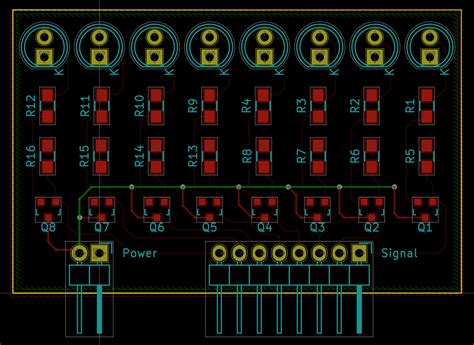 Embedded Developer Blog Archive 8 Led Transistor Switch Pcb Layout