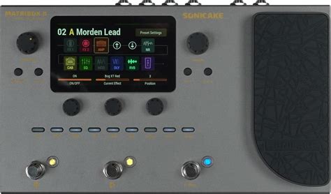 Sonicake Matribox Ii Multi Effects Processor With Expression Pedal 200 Built In Guitarbass