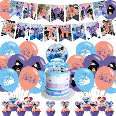 Buy Kpop Txt Party Decorationsbirthday Party Supplies For Kpop Txt Party Supplies Includes