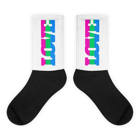 Polysexual Love Socks Queer In The World The Shop