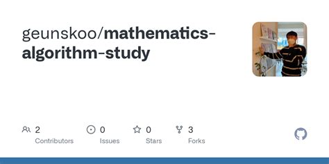 Github Geunskoomathematics Algorithm Study