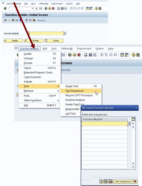 Cómo Crear Y Testear Secuencias De Funciones En Abap Con El Function