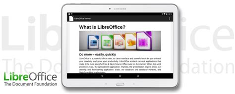 LibreOffice Viewer Landet Im Google Play Store