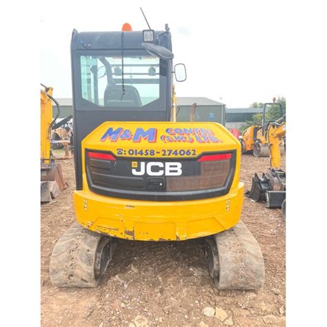 Jcb 57c 1 360 Excavator 2018 Runs And Drives Cw 4 Buckets