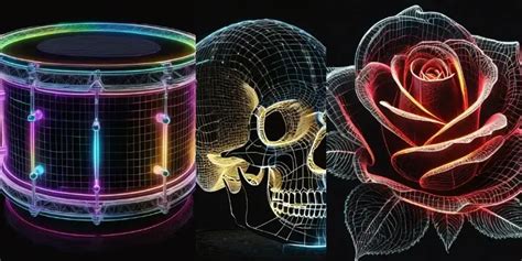 Colorful Wire Models Stable Diffusion Prompt Promptbase