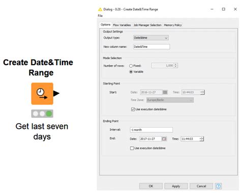 Date And Time Integration Knime