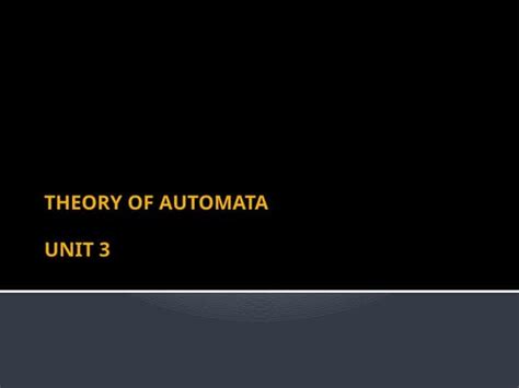 Chomsky Classification Of Language Pptx Programming Languages