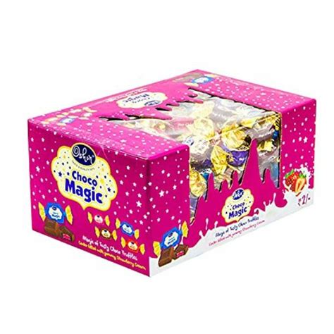 Oshon Chocolates Centre Filled Choco Magic Strawberry Filled Truffle 125 Pcs Jiomart