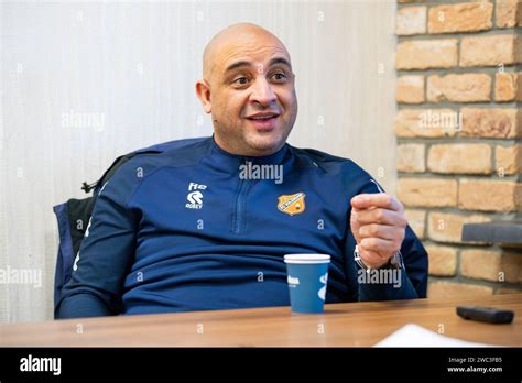 Volendam Kras Stadium 13 01 2024 Season 2023 2024 Dutch Eredivisie Football Fc Volendam