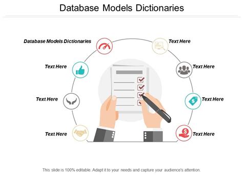 database models dictionaries ppt powerpoint presentation model example file cpb powerpoint
