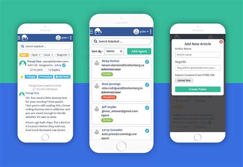 UVdesk Helpdesk MVP UI UX Design On Behance
