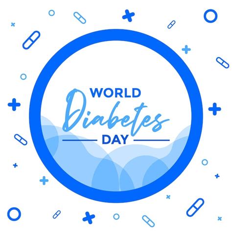 Premium Vector World Diabetes Day Banner Vector