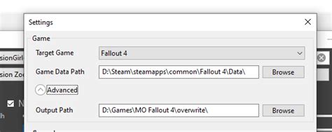 Bodyslide Not Updating Built Body Using MO Fallout Technical Support LoversLab