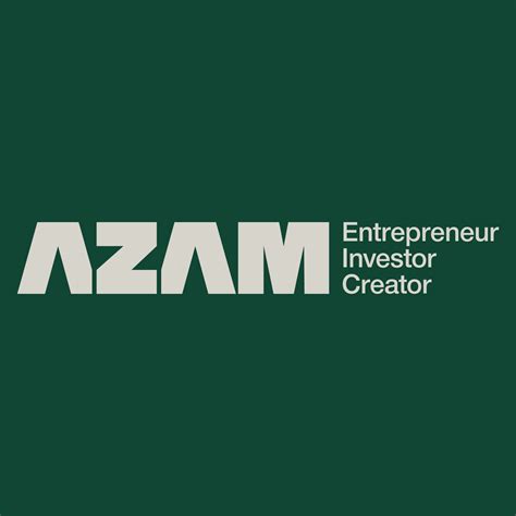 Azam Jaafri Entrepreneur Investor Creator