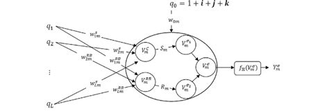 Csu Neuron Model In Quaternionic Domain Download Scientific Diagram