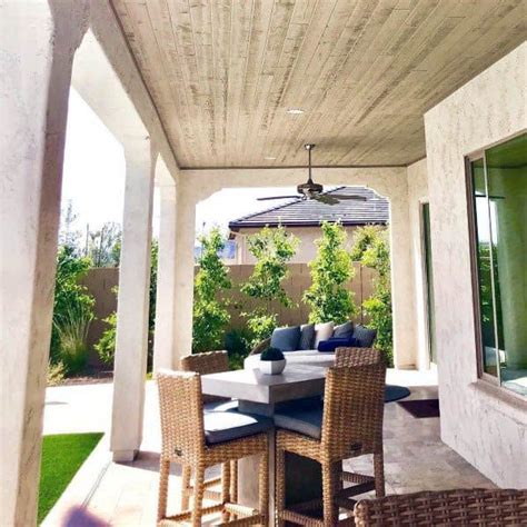 Outdoor Patio Ceiling Ideas Log Patio