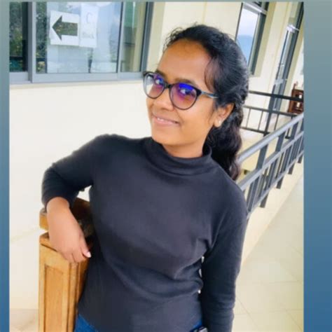 Ishani Piumika Nambuge Uva Wellassa University Badulla Faculty Of