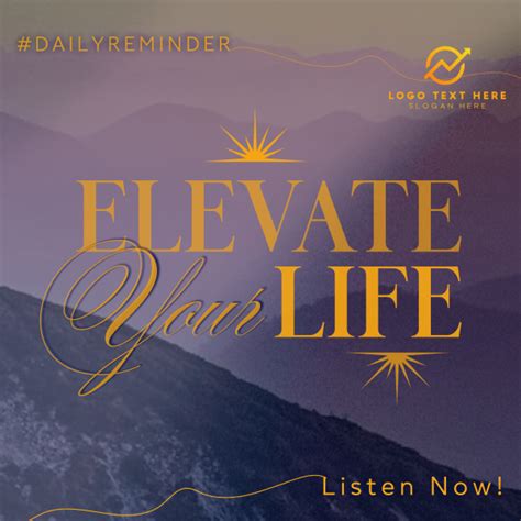 Elevating Life Linkedin Post Brandcrowd Linkedin Post Maker