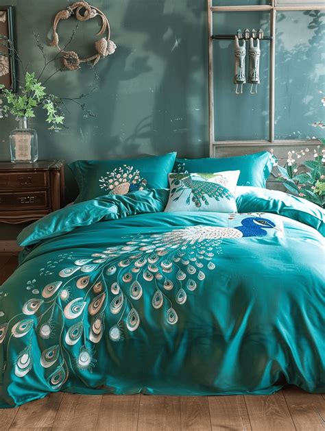10 Gorgeous Peacock Themed Bedroom Ideas Marmads