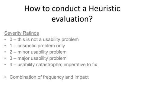 Heuristic Evaluation Principles Ppsx
