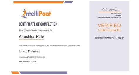 Anushka Kale On Linkedin Linux Intellipaat