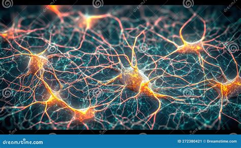 Neuronal Communication Electrochemical Signals Of Interconnected
