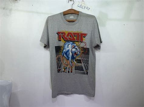 Rare Vintage Ratt N Roll Tour 1984 Out Of The Cellar Mickey Etsy