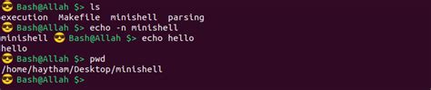 GitHub Haytham Minishell The Objective Of This Project Is To Create A Simple Shell