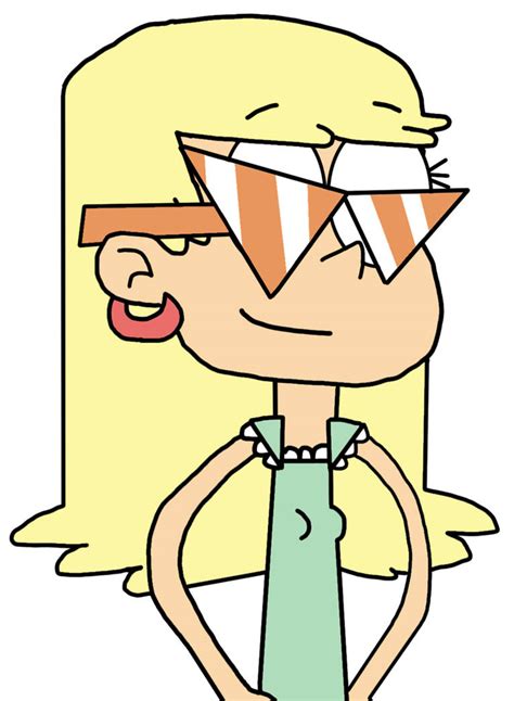 Leni Loud With Orange Sunglasses By Nicholasvinhchaule95 On Deviantart