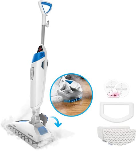Bissell Spinwave Smartsteam Scrubbing Steam Mop With