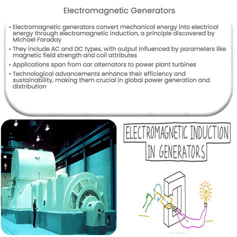 Electromagnetic Generators How It Works Application And Advantages