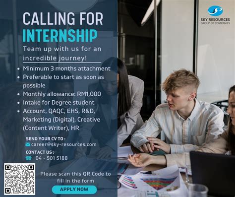 Noor Syahirah On Linkedin Exciting Internship Opportunity At Sky Resources Sdn Bhd 📍 Location