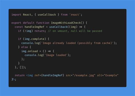 When Using The Onload Event On Tags In React Especially In Manu