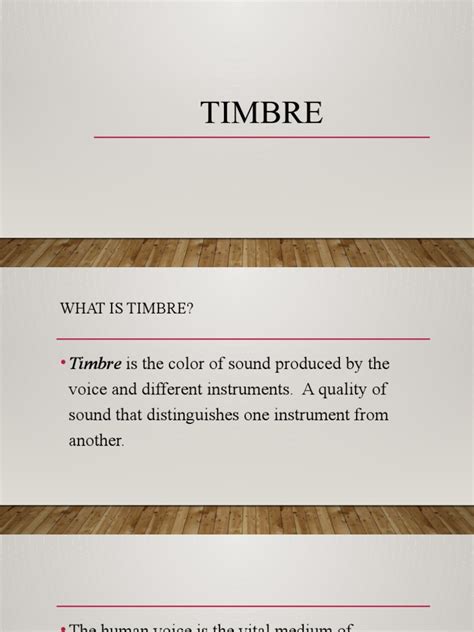 timbre pdf musical instruments string instruments