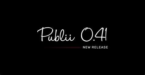 publii version 0 41 released adds automatic webp conversion and other