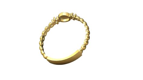 3d Diamong Ring Bubble 3 Size Turbosquid 1993480